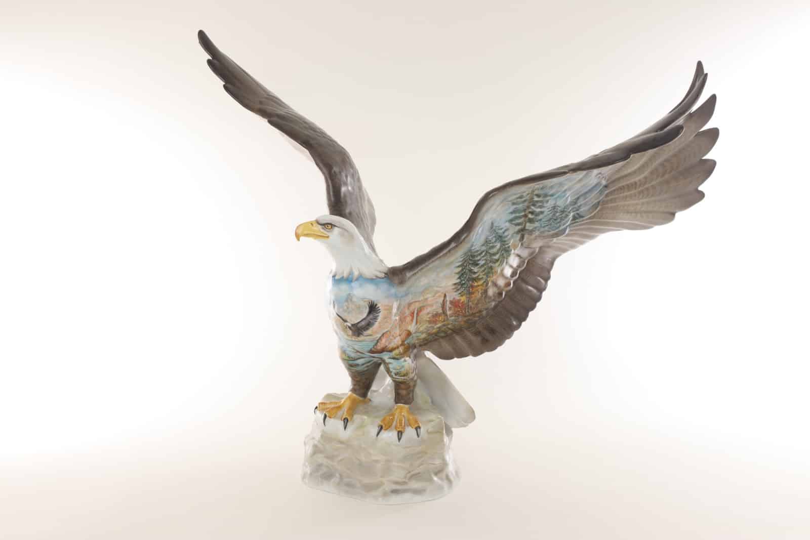 The Herend Porcelain Manufactory offers a work of art made in one ...